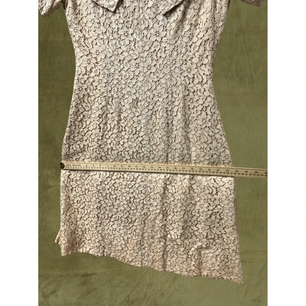 Leslie Fay | Dresses | Vintage 95s Leslie Fay Original Lace Cocktail ...